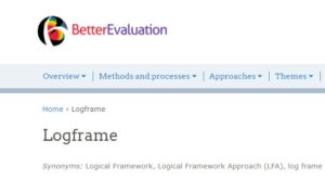 Logical Framework Analysis - Sambodhi