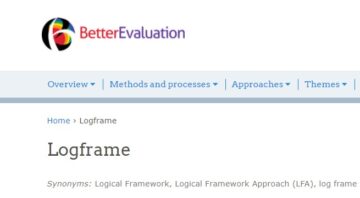 Logical Framework Analysis - Sambodhi